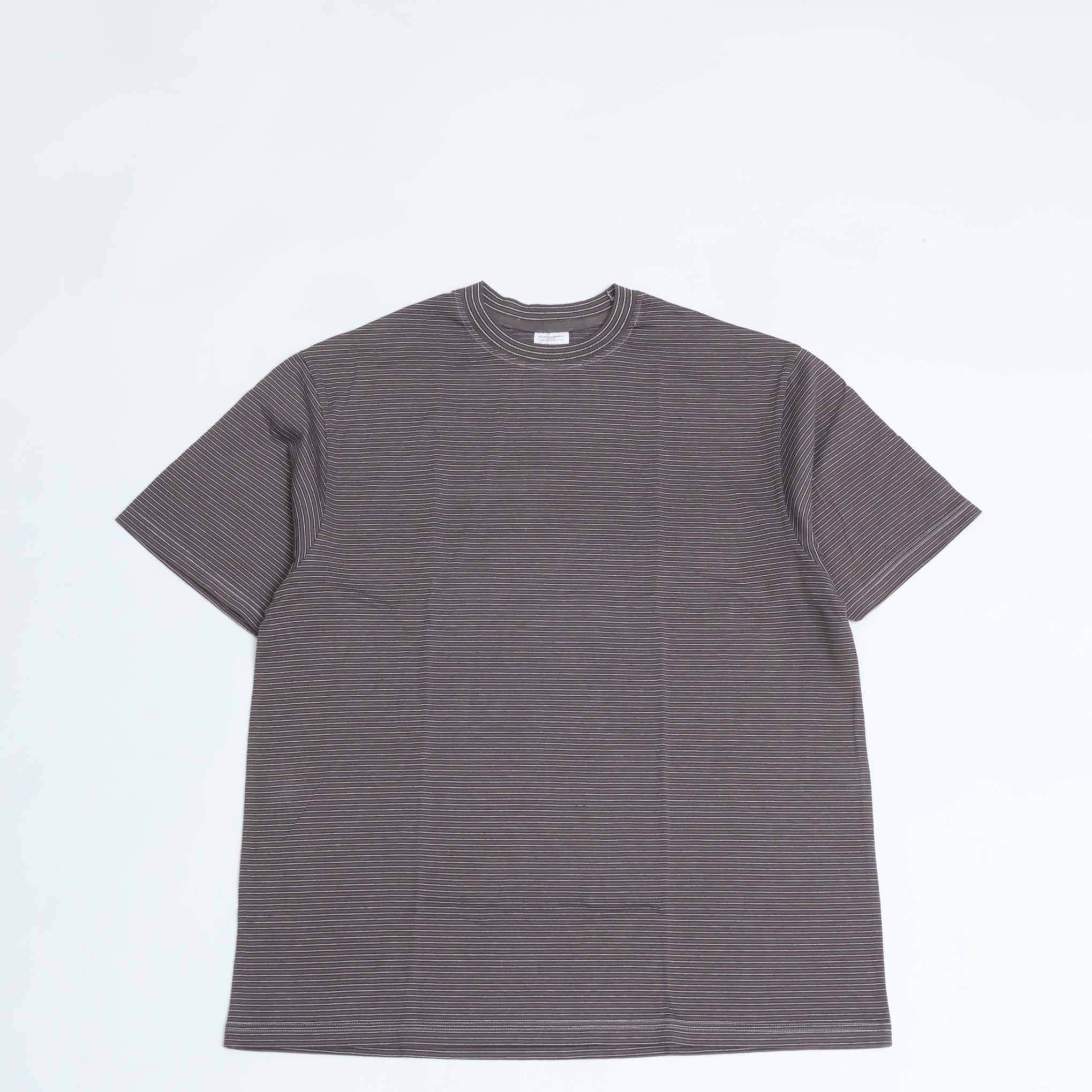 Yonetomi / NEW BASIC GARMENT DYED BORDER T-SHIRT 12GRAY*WHITE – CASDAY / キャスデイ