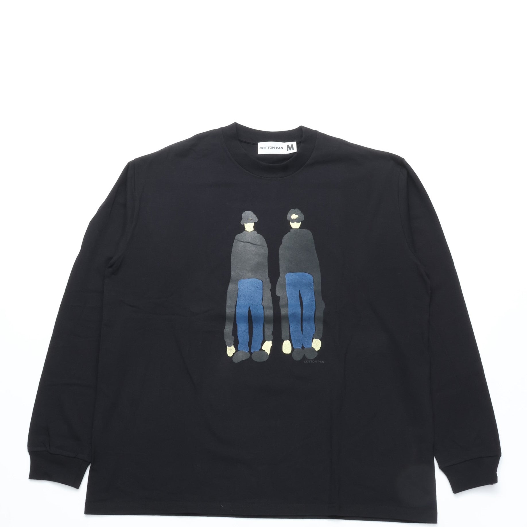 COTTON PAN / ありがとう／ロンTEE BLACK – CASDAY / キャスデイ