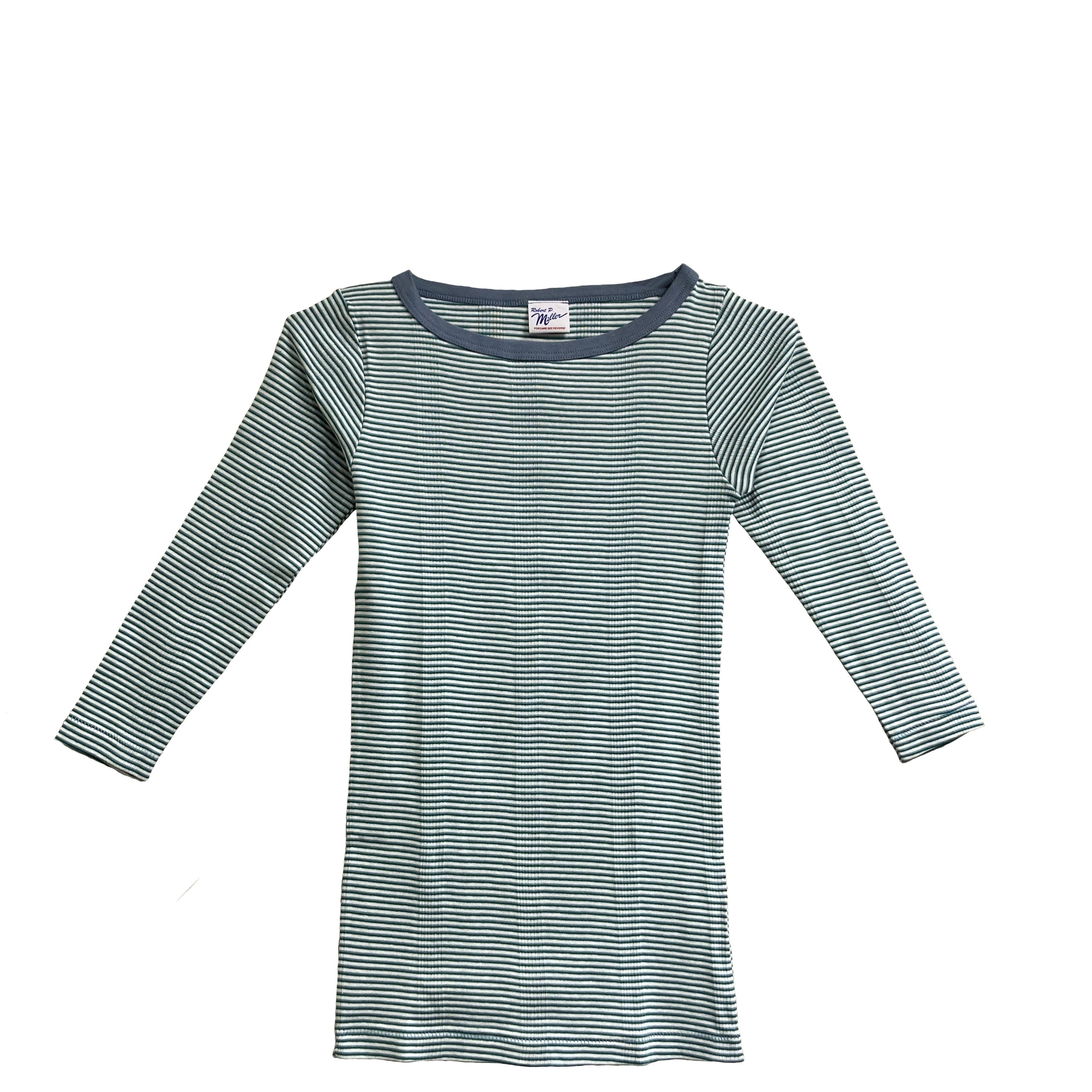 Miller/ Panel ribbed Q/S boat neck – CASDAY / キャスデイ