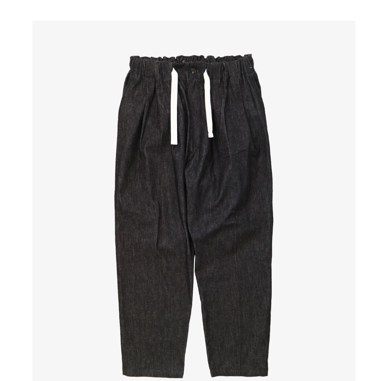 Sillage / pantalon baggy black denim one wash – CASDAY / キャスデイ