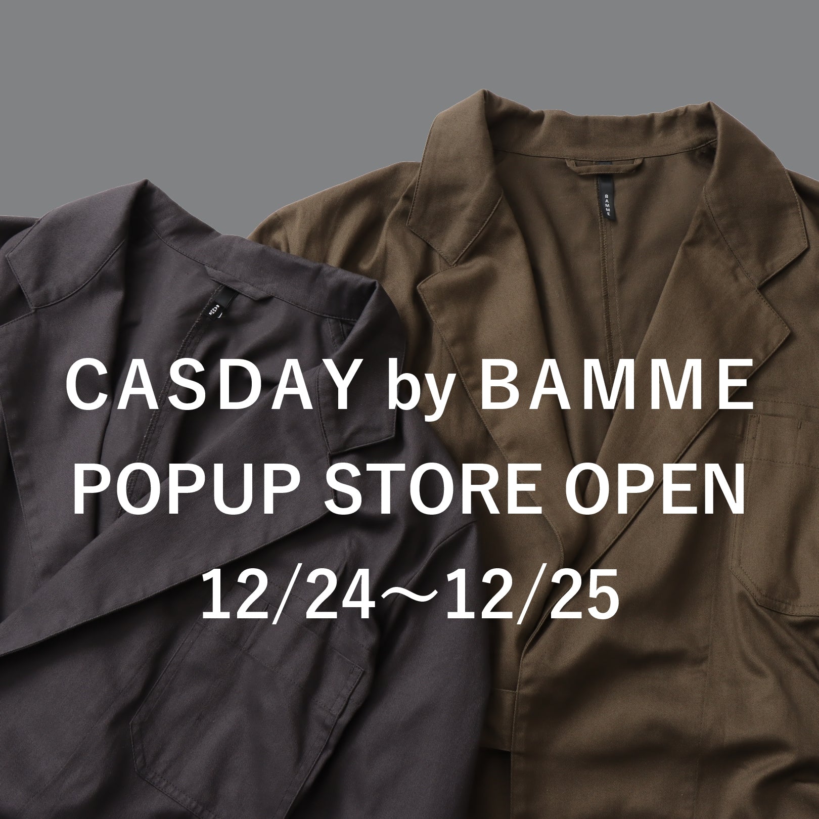 Marui Yurakucho Store POP UP STORE OPEN!! – CASDAY / キャスデイ