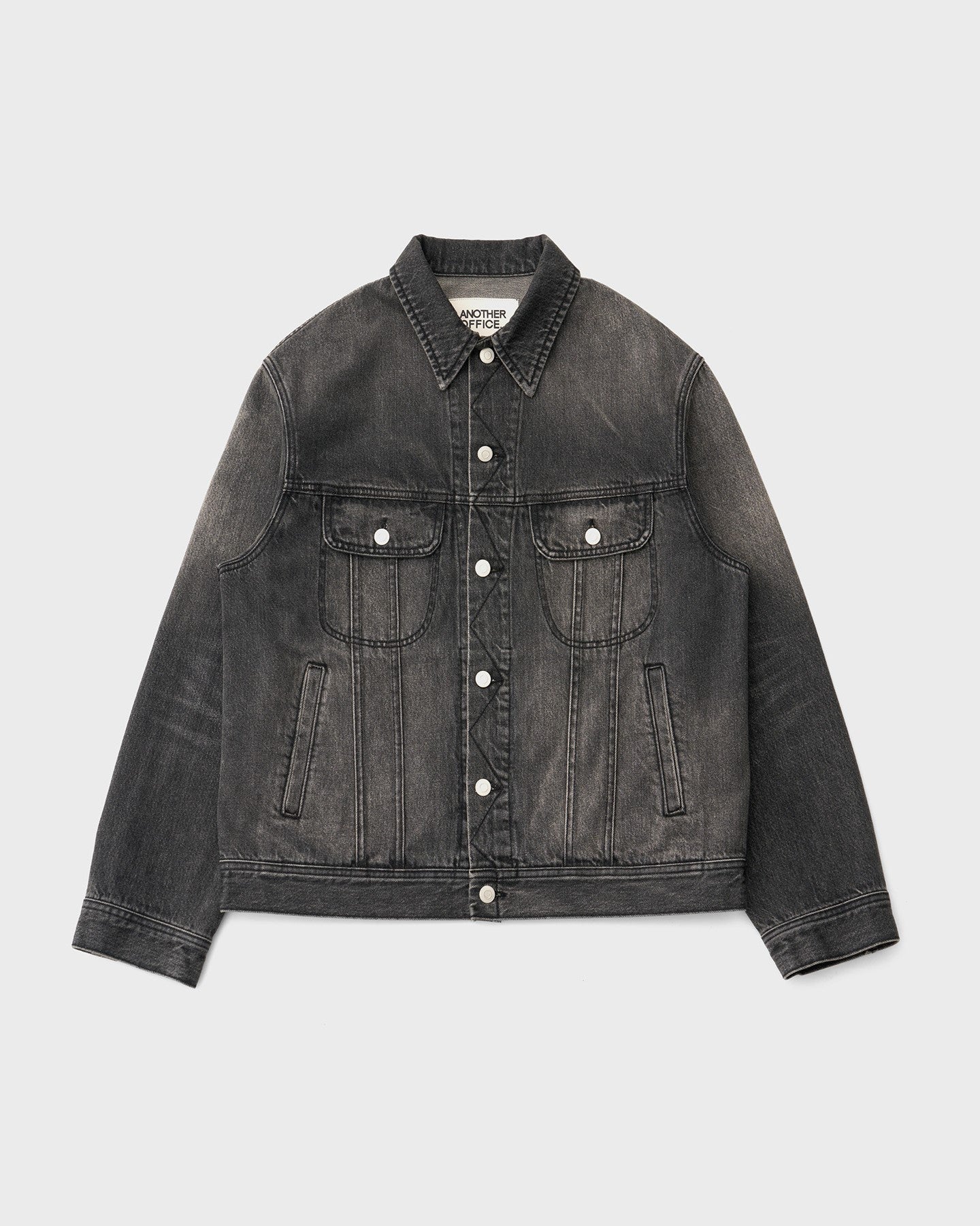 ANOTHER OFFICE / Rider Denim Jacket FADED BLACK – CASDAY / キャスデイ
