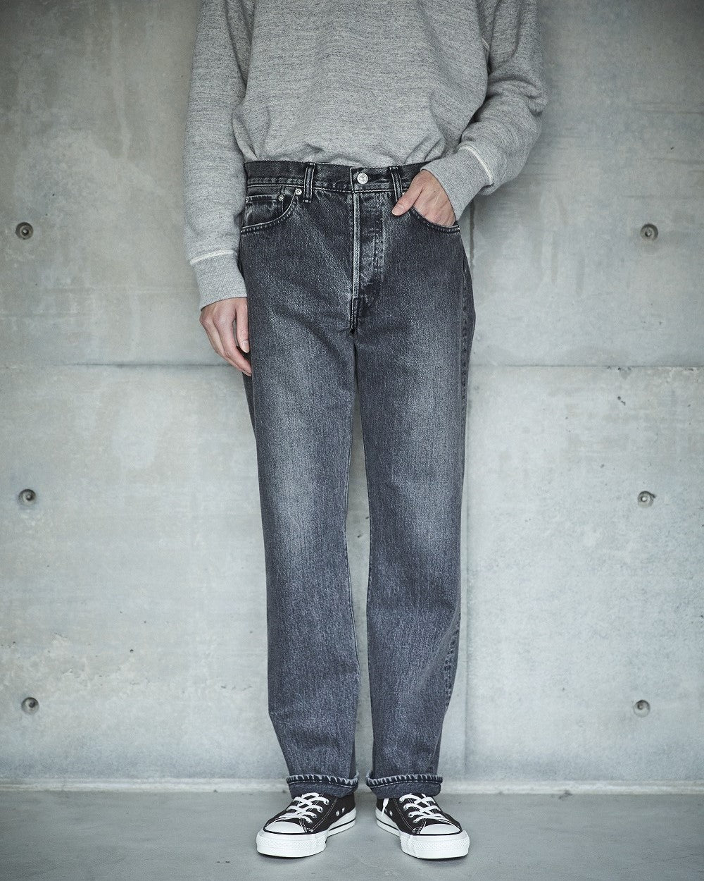 orslow / 105 90's 5 POCKET BLACK DENIM STONE WASH – CASDAY / キャスデイ