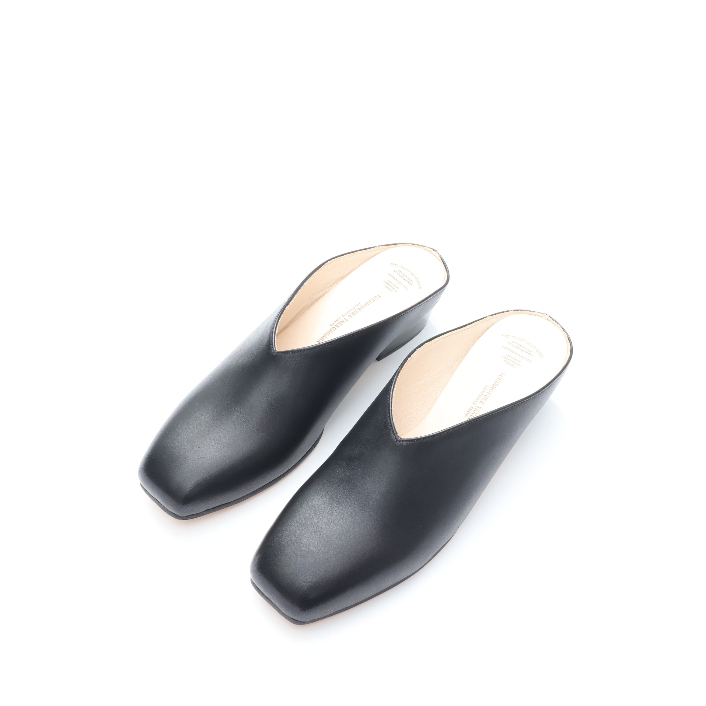 BEAUTIFUL SHOES / SQUARE SHALLOW (LEATHER SOLE) – CASDAY / キャスデイ